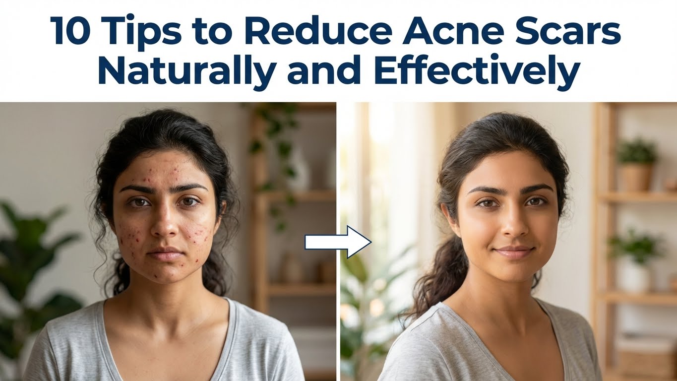 10 Tips: How to Reduce Acne Scars Naturally and Effectively